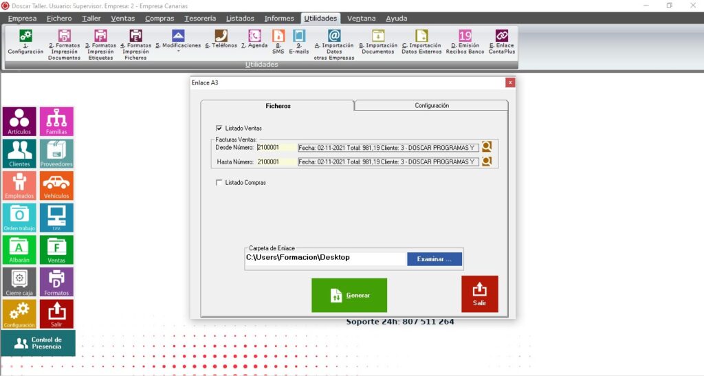 Doscar: Doscar Taller