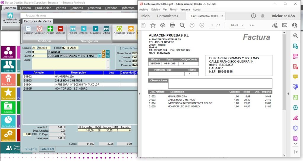 Doscar: Doscar Gestión